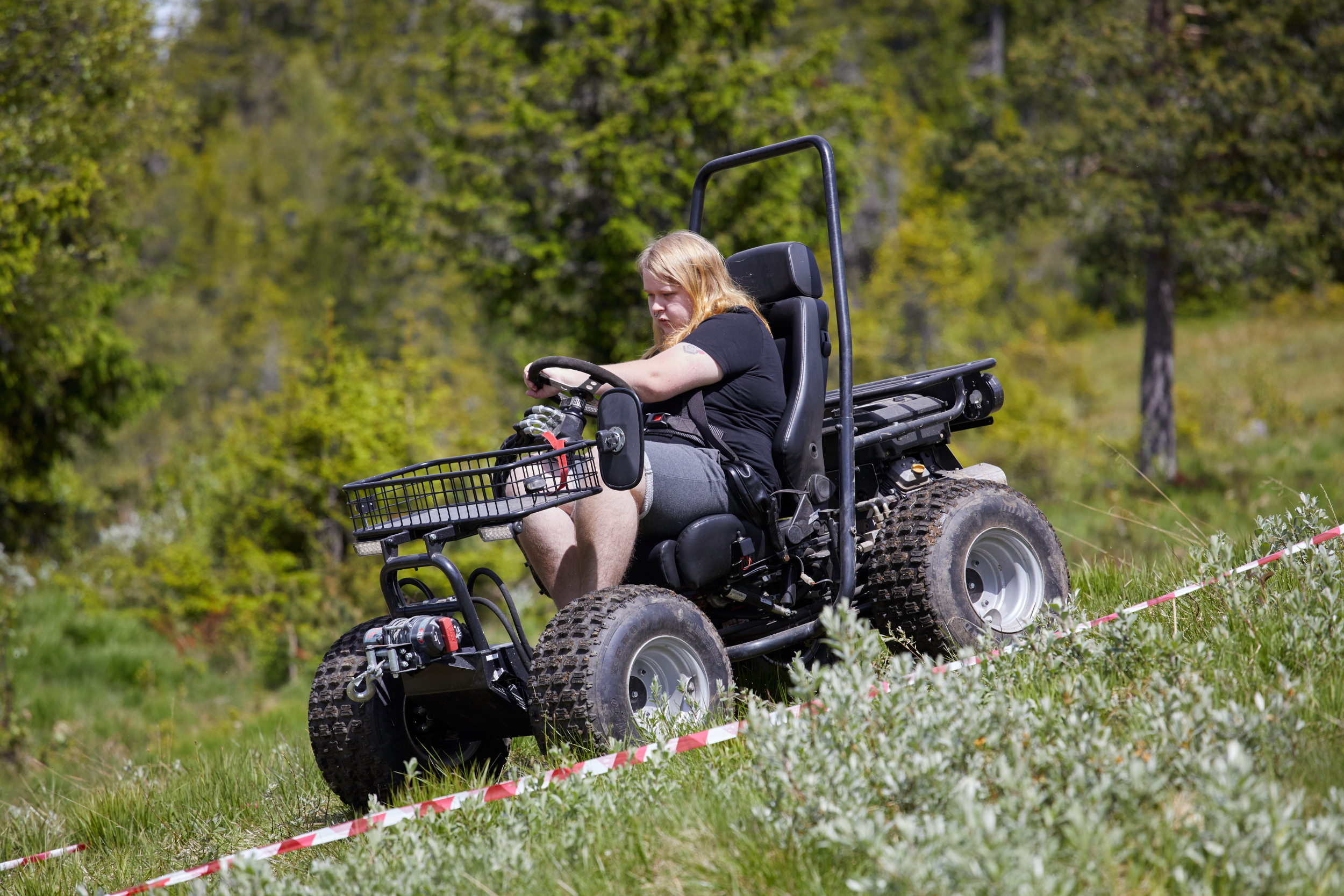 Ja, selvfølgelig kan du kjøre rally med rullestol!