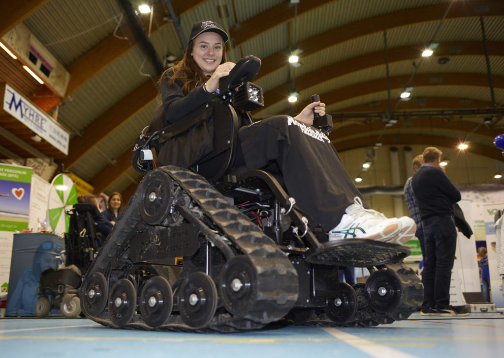 Gi gass! Nå får du sjansen til å kjøre rally med rullestol